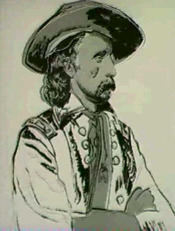 COWBOYS AND INDIANS GENERAL CUSTER by Andy Warhol on artnet