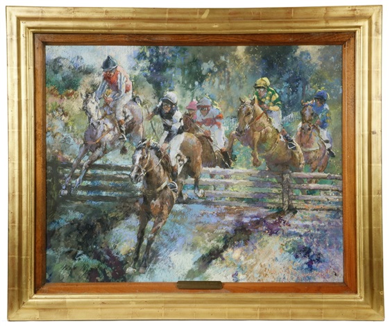 Brush Jump by Fay Moore on artnet