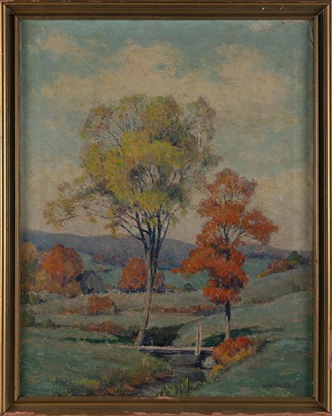 Fall Landscape. by Grif Teller on artnet