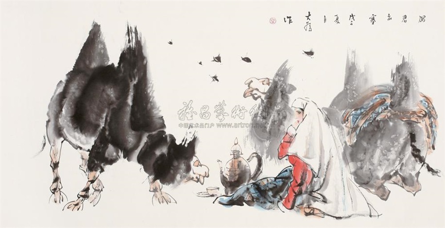 Zhao Jun go out of the motherland by Liu Dawei on artnet