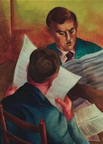 Lesende by Christian Arnold on artnet
