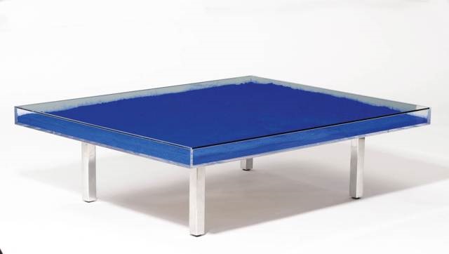 Table IKB by Yves Klein on artnet