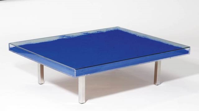 Table IKB by Yves Klein on artnet