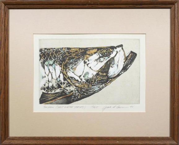 Fish Series Permit, Snook, Redfish, Bone Fish, Tarpon,, by Jack Cowin ...