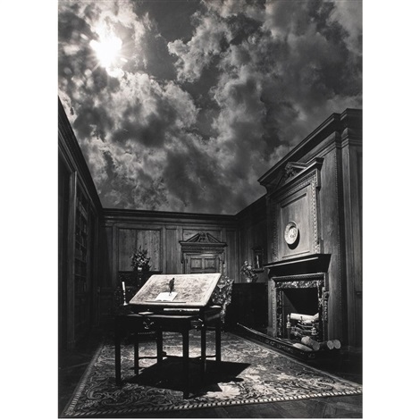 Philosophers Desk, 1976 by Jerry Uelsmann on artnet