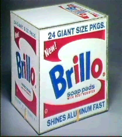 White Brillo box by Andy Warhol on artnet