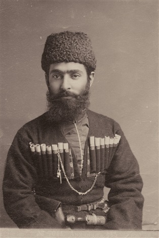 Armenian man in Chokha and Papakhi, Tiflis by Dimitri N. Ermakov on artnet