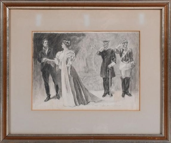 Rudolph Rassendyll, Princess Flavia, Colonel Sapt, Lieutenant ...