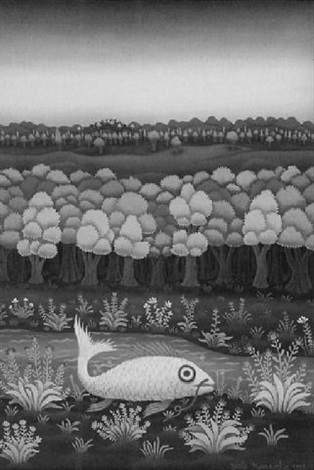 Der weisse Fisch by Josip Generalic on artnet