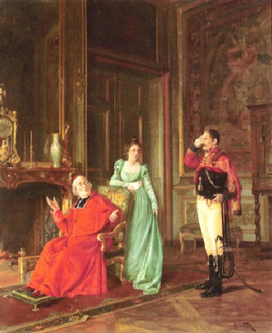 The salutation by Alfred Charles Weber on artnet