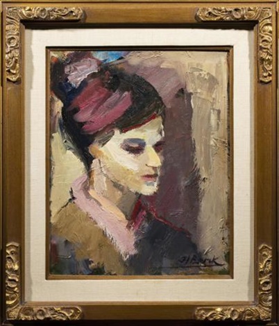 Portrait of Phyllis D. Phyllis Diebenkorn by Henrietta Berk on artnet