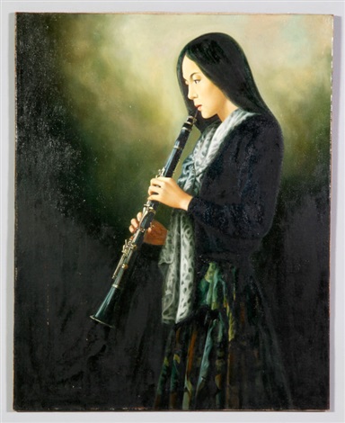 Clarinet Painting
