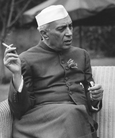 The Indian Prime Minster Nehru by Wolfgang Suschitzky on artnet