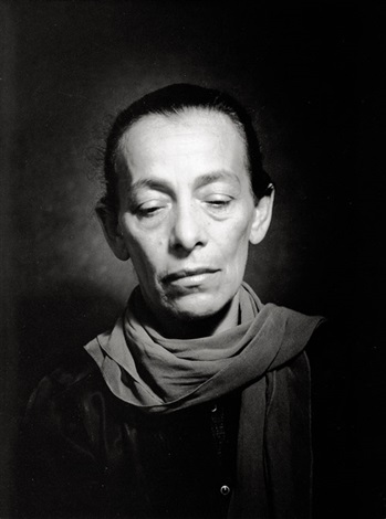 Portrait of Helene Weigel by Liselotte Strelow on artnet