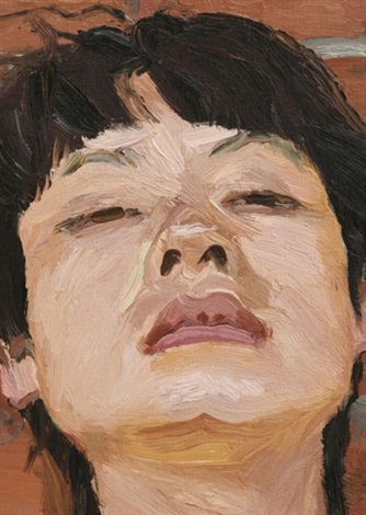 Portrait by Liu Xiaodong on artnet