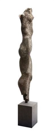 A stylised female figure by Marti de Greef on artnet