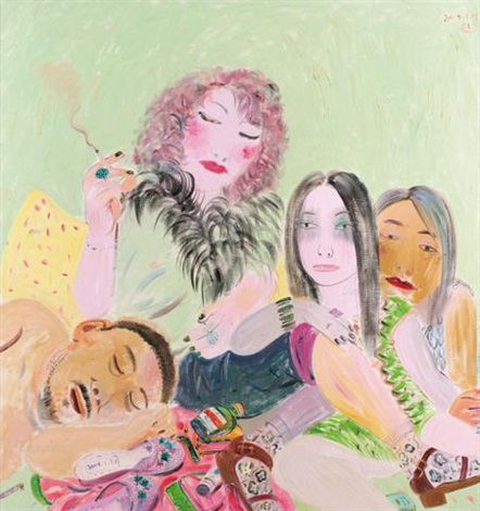 一树梨花压海棠 by Shen Ling on artnet