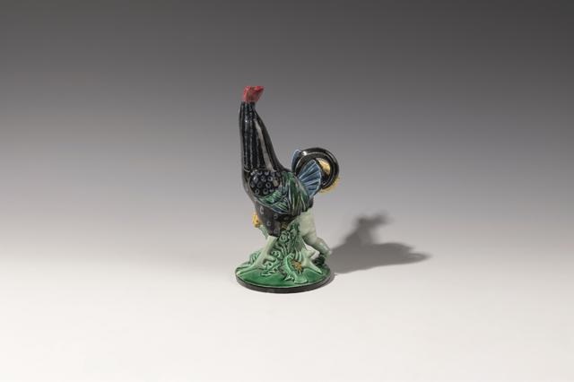 Putto with rooster by Michael Powolny on artnet