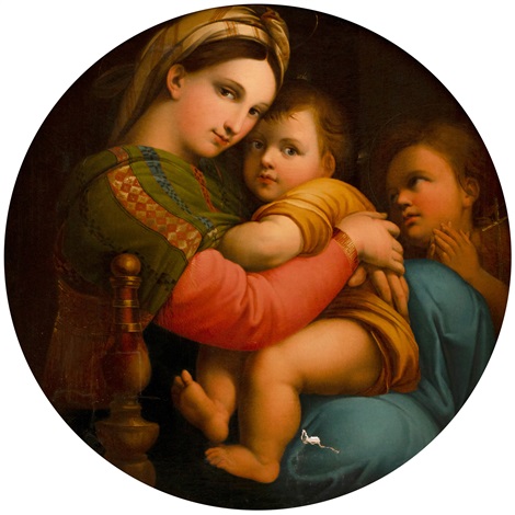 Madonna della seggiola by Raphael on artnet