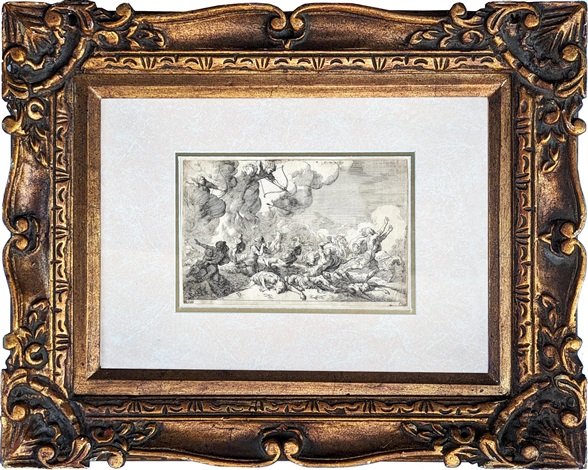 The Destruction Of The Niobids Ovids Metamorphoses, Plate 56 by Johann ...