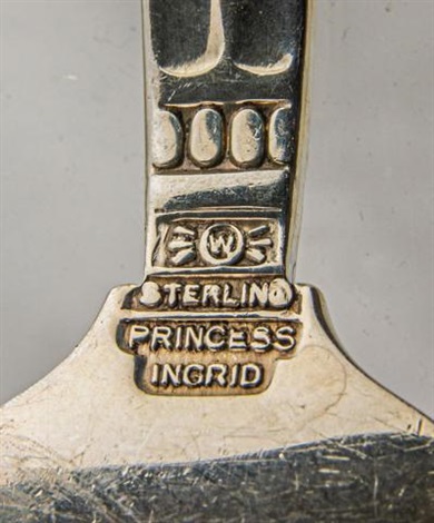 FRANK WHITING PRINCESS INGRID STERLING FLATWARE SERVICE 176 PC by Frank ...