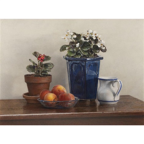Table Top Still Life by John S. Ingle on artnet