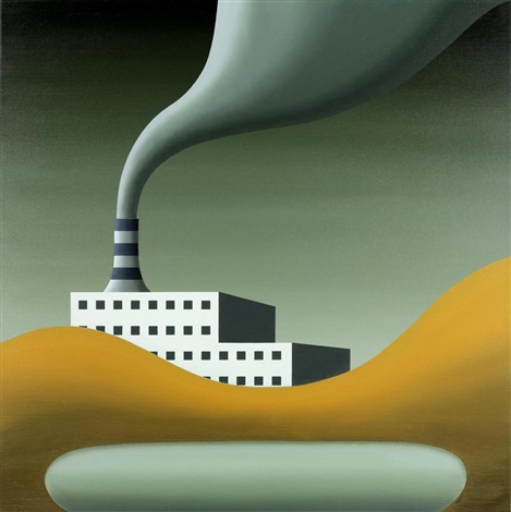 Factory Smoke by David Rellim on artnet
