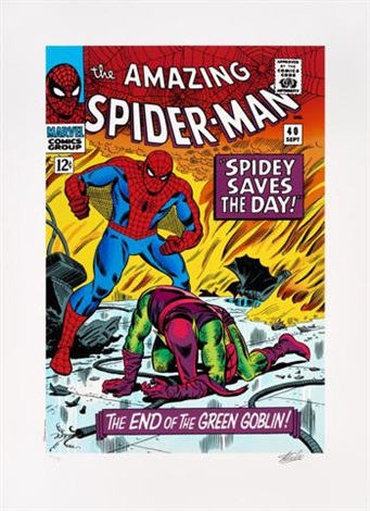 PORTFOLIO OF 6 ICONIC MARVEL COMICS COVERS by Marvel Comics on artnet