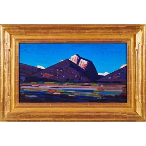 Modern Mountain With Sky by Conrad Buff on artnet