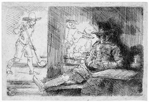 Das Kolf-Spiel by Rembrandt van Rijn on artnet