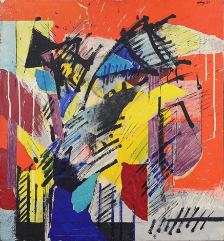 Abstract by Robert Loberg on artnet