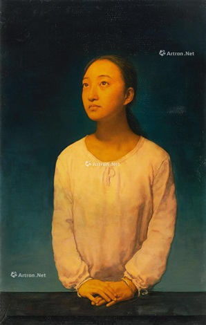 无边的凝视 布面 油画 by Peng Si on artnet