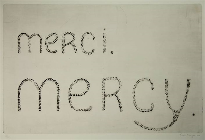 Merci mercy by Louise Bourgeois on artnet