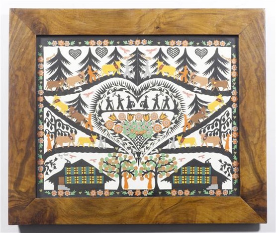 Szene aus dem bäuerlichen Leben by Anne Rosat on artnet