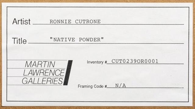 Native Powder by Ronnie Cutrone on artnet