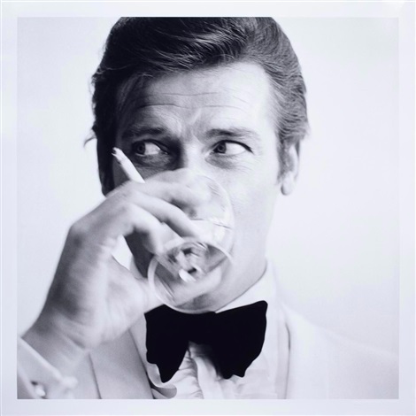 Shaken Not Stirred Roger Moore by Peter Ruck on artnet