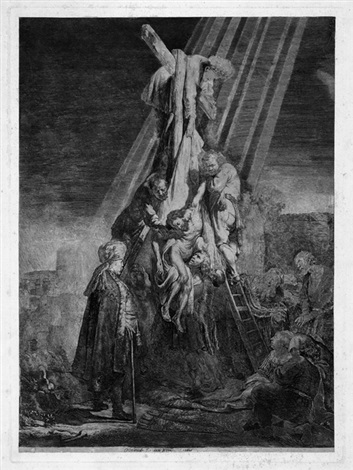 Die Große Kreuzabnahme 2 by Rembrandt van Rijn on artnet