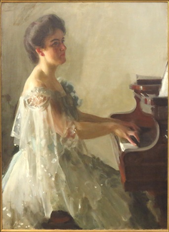 Portrait of Emily Hutchinson Crane Junkin by Anders Zorn on artnet