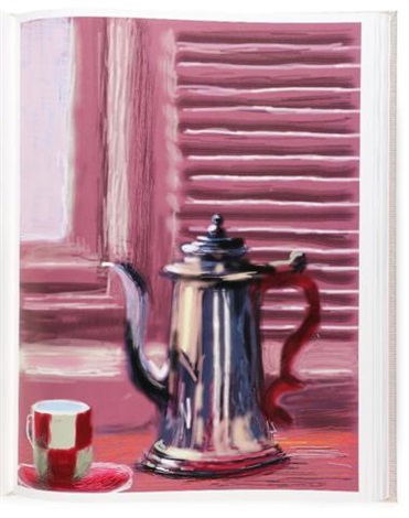 My Window artist book with 120 works by David Hockney on artnet