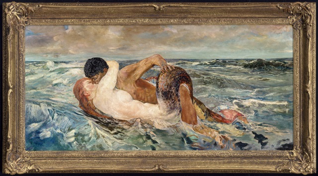 Sirene Triton und Nereide by Max Klinger on artnet
