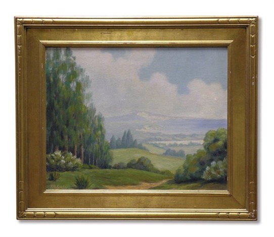 Eucalyptus landscape by Fred Cady on artnet