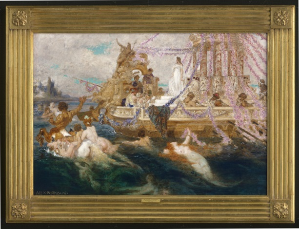 Der Triumph der Amphitrite by Alexander Rothaug on artnet