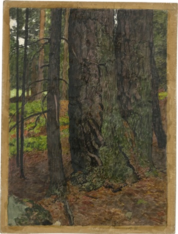Das Nixenauge Waldlandschaften by Alexander Rothaug on artnet