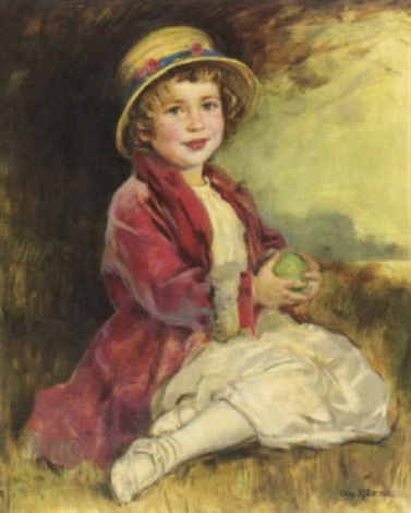 Mädchenportrait by Caspar Ritter on artnet