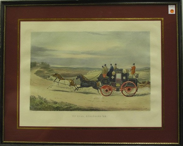 Up hill, springing em after J.W. Shayer by Henry Papprill on artnet