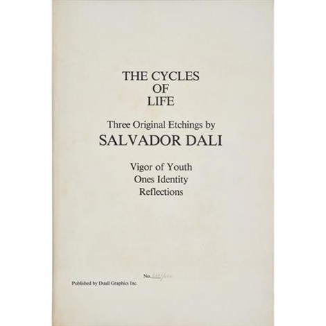 The Cycles of Life set of 3 by Salvador Dalí on artnet