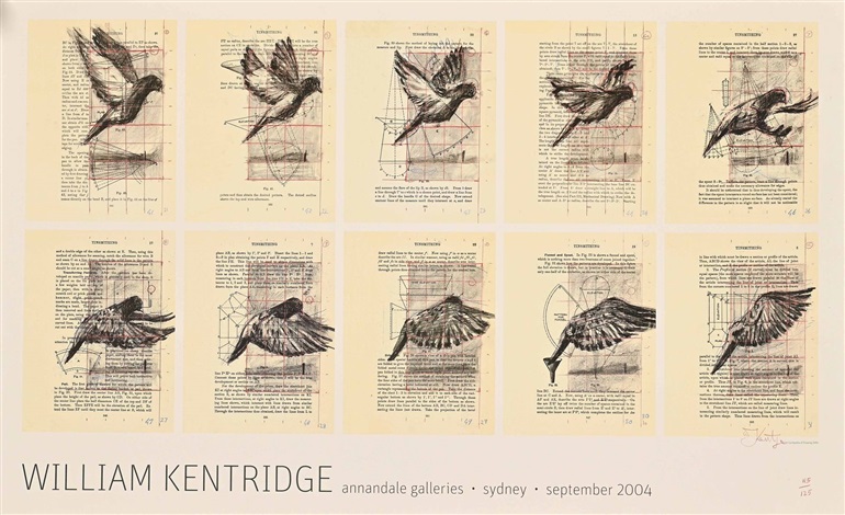 Annandale Galleries 2004 Exhibition Poster by William Kentridge on artnet