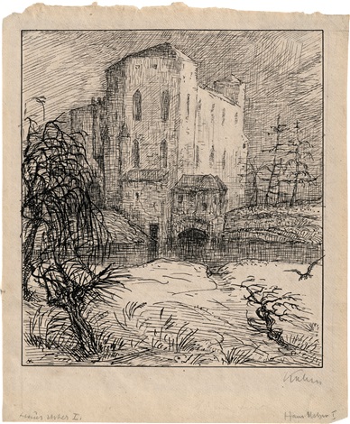 Haus Usher I by Alfred Kubin on artnet