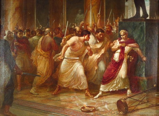 Et tu Brute Death of Caesar by William Holmes Sullivan on artnet