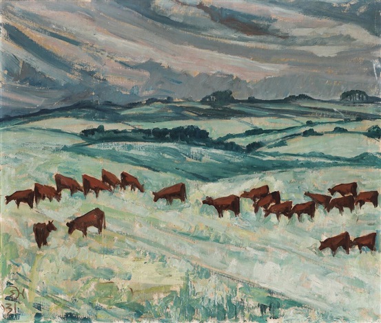 Landscape by Emilie Demant Hatt on artnet
